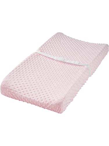 Simple Joys by Carter's Unisex Kids' Cotton Changing Pad Covers, Pack of 2, Blush/Pink, One Size
