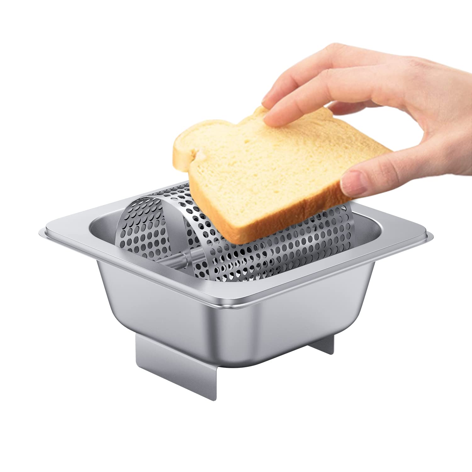 Butter Wheel for Griddle Stainless Steel Butter Spreader Wheel Butter Roller for Bread Toast Buns Corn