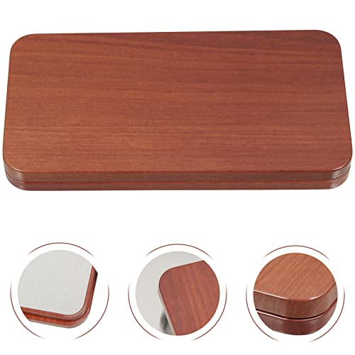 Cabilock Desktop Stand Desktop Stand Glass Containers 4pcs Metal Portable Storage Box Empty Tins with Lid Screen Protector Organizer Desktop Stand Glass Containers Glass Containers