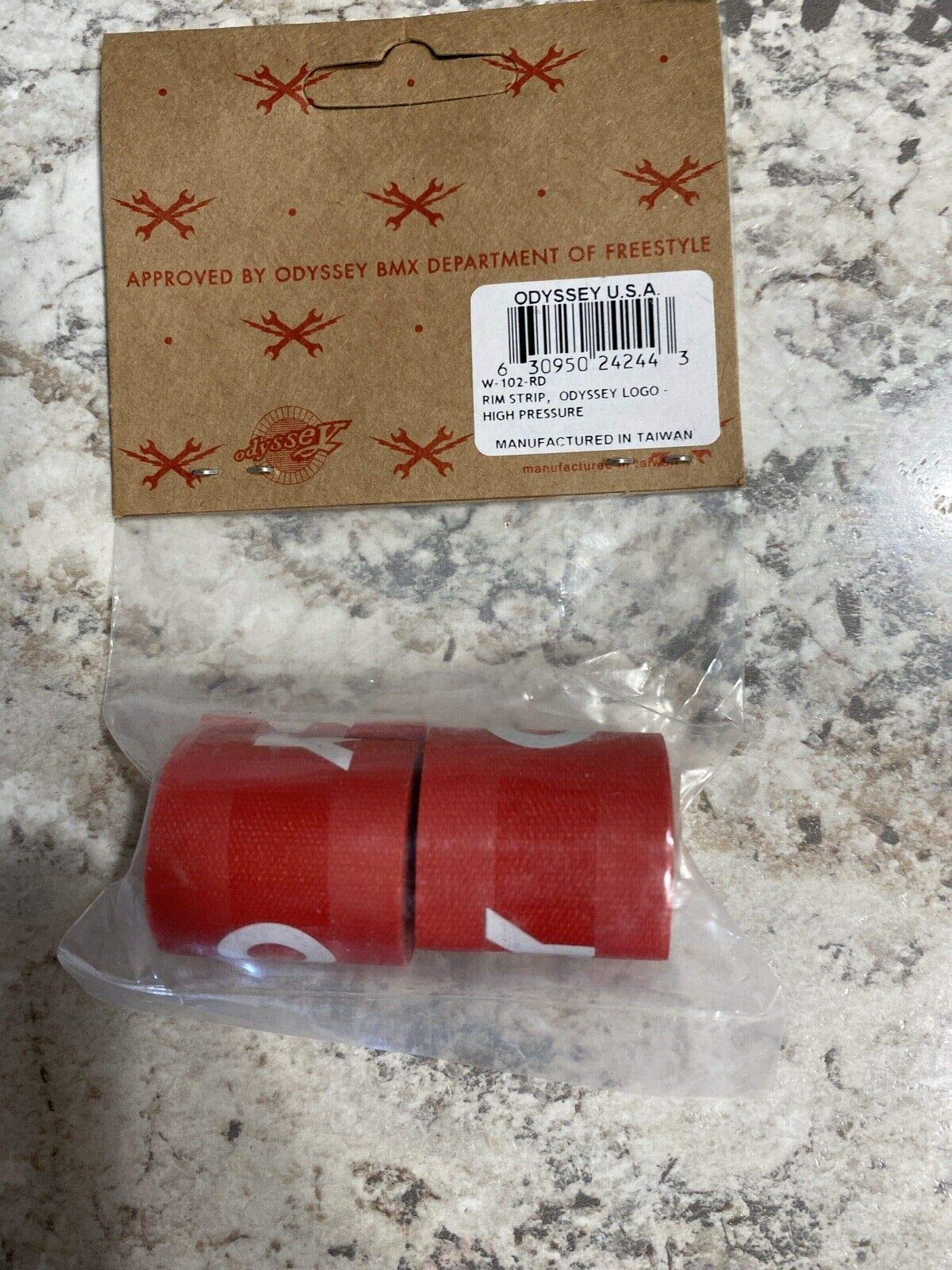Bike Rim Strip 20 Inch Red Strips 20" BMX Bicycle Parts Pair Replacement