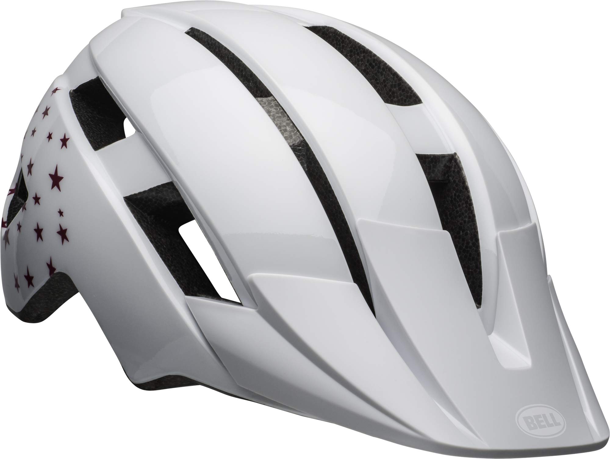 Bell Sidetrack II MIPS Youth Youth Bike Helmet - Stars Gloss White (2022), Universal Youth (50-57 cm)