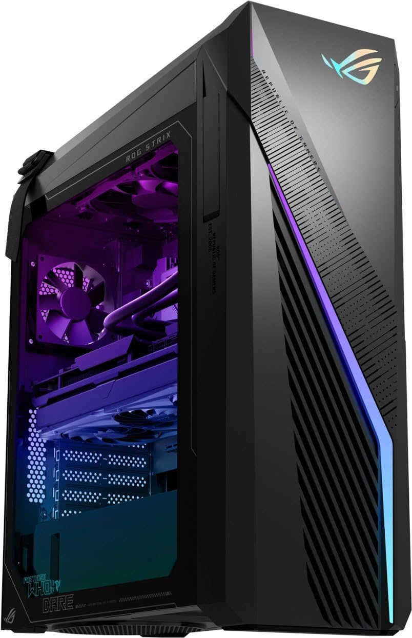 ASUS ROG Strix G16CH Gaming & Entertainment Desktop PC (Intel i7-13700KF 16-Core, 64GB RAM, 2TB PCIe SSD, GeForce RTX 3070, WiFi, Bluetooth, HDMI, USB 3.2, Win 11 Pro) with G2 Universal Dock