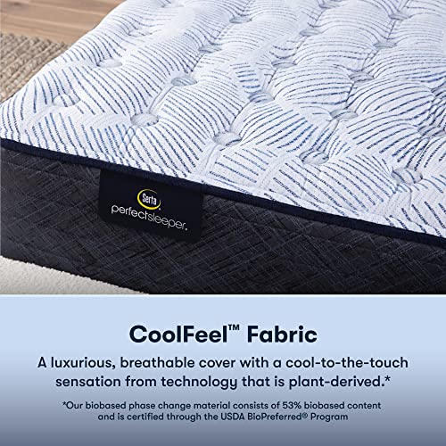 Serta Perfect Sleeper Enhanced 13.5" California King Mattress - Medium, Cooling Gel Memory Foam, Pocket Innersprings for Motion Isolation, Edge Support, CertiPUR-US Certified - Nurture Night