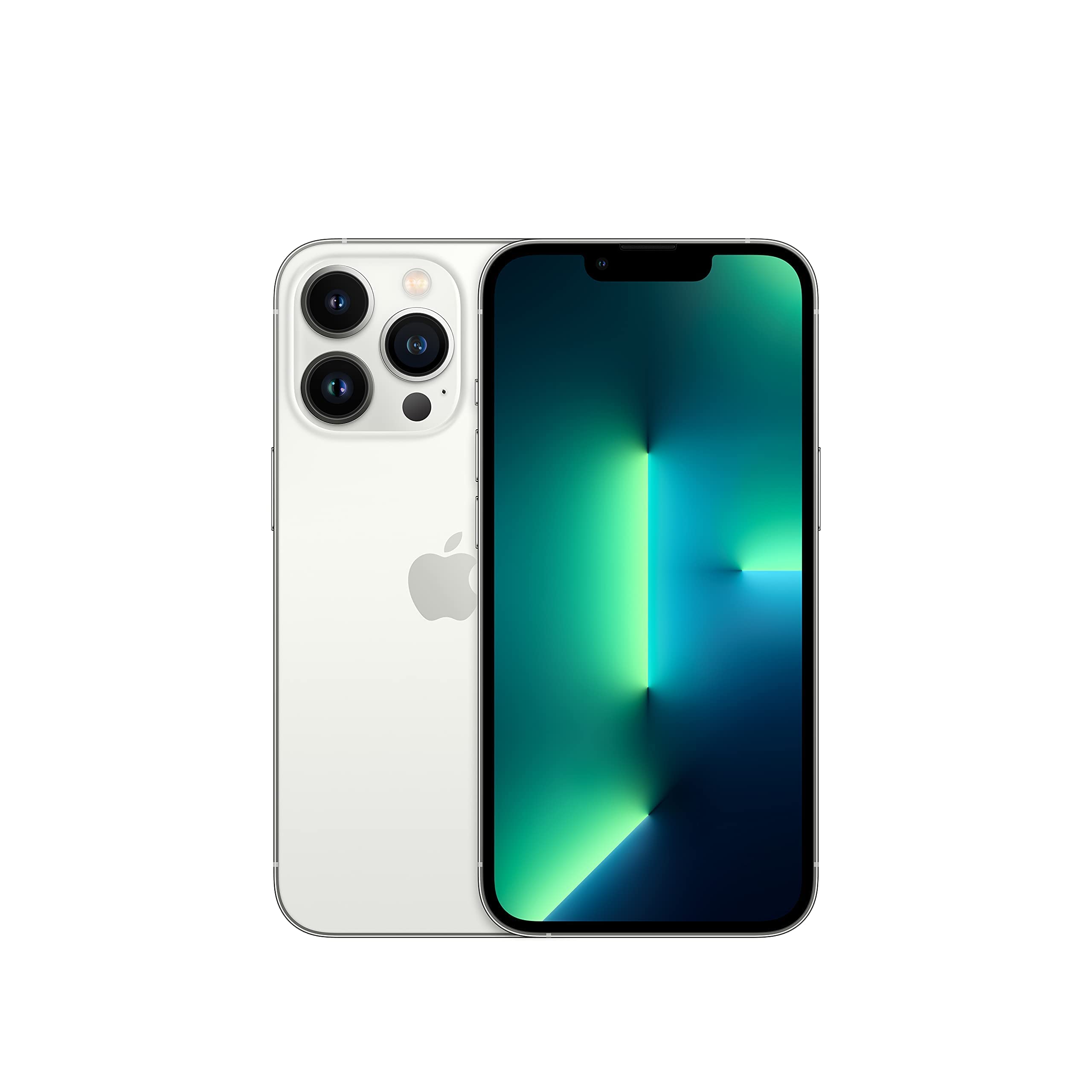 Apple iPhone 13 Pro, 128GB, Silver - Unlocked (Renewed Premium)