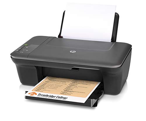 HP Deskjet 1055 J410E Inkjet Multifunction Printer - Color - Photo Print - Desktop - Printer, Copier, Scanner - 16 ppm Mono/12 ppm Color Print - 5.5 ppm Mono/4 ppm Color Print (ISO) - 61 Second Photo - 4800 x 1200 dpi Print - 4.5 cpm Mono/2.5 cpm Color Co