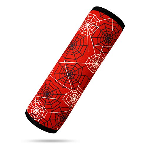 Spider Seat Belt Cover for Kids, Seat Belt Pad for Boys, Car Seat Straps Shoulder Pads for Kids, Kid's Seat Belt Cushion, Shoulder Strap Pad, 1 Piece(RED)
