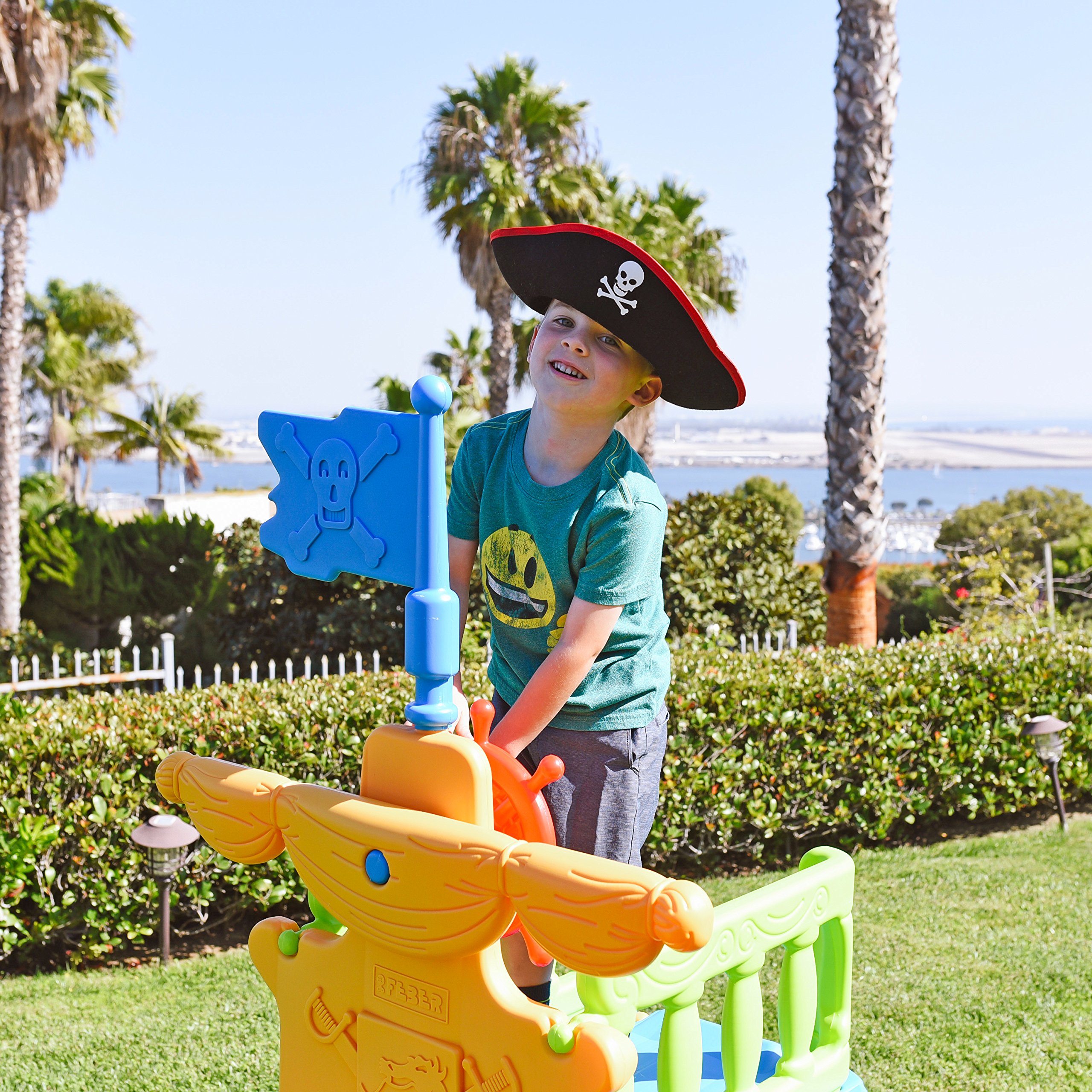ECR4Kids Buccaneer Boat, Play Structure, Assorted