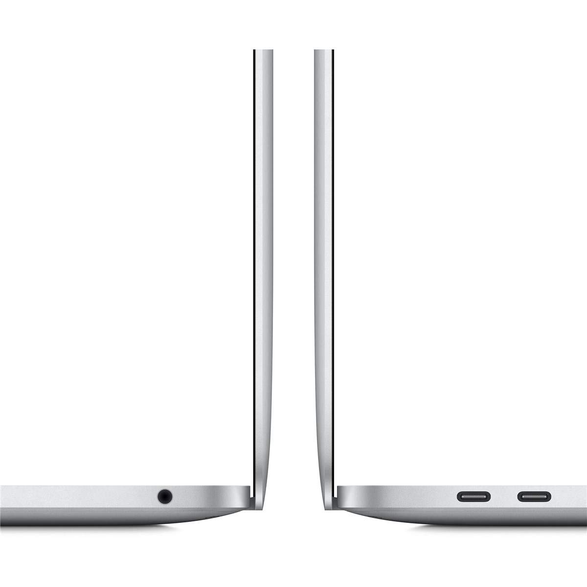 Apple MacBook Pro 13.3" with Retina Display, M1 Chip with 8-Core CPU and 8-Core GPU, 16GB Memory, 512GB SSD, Silver, Late 2020