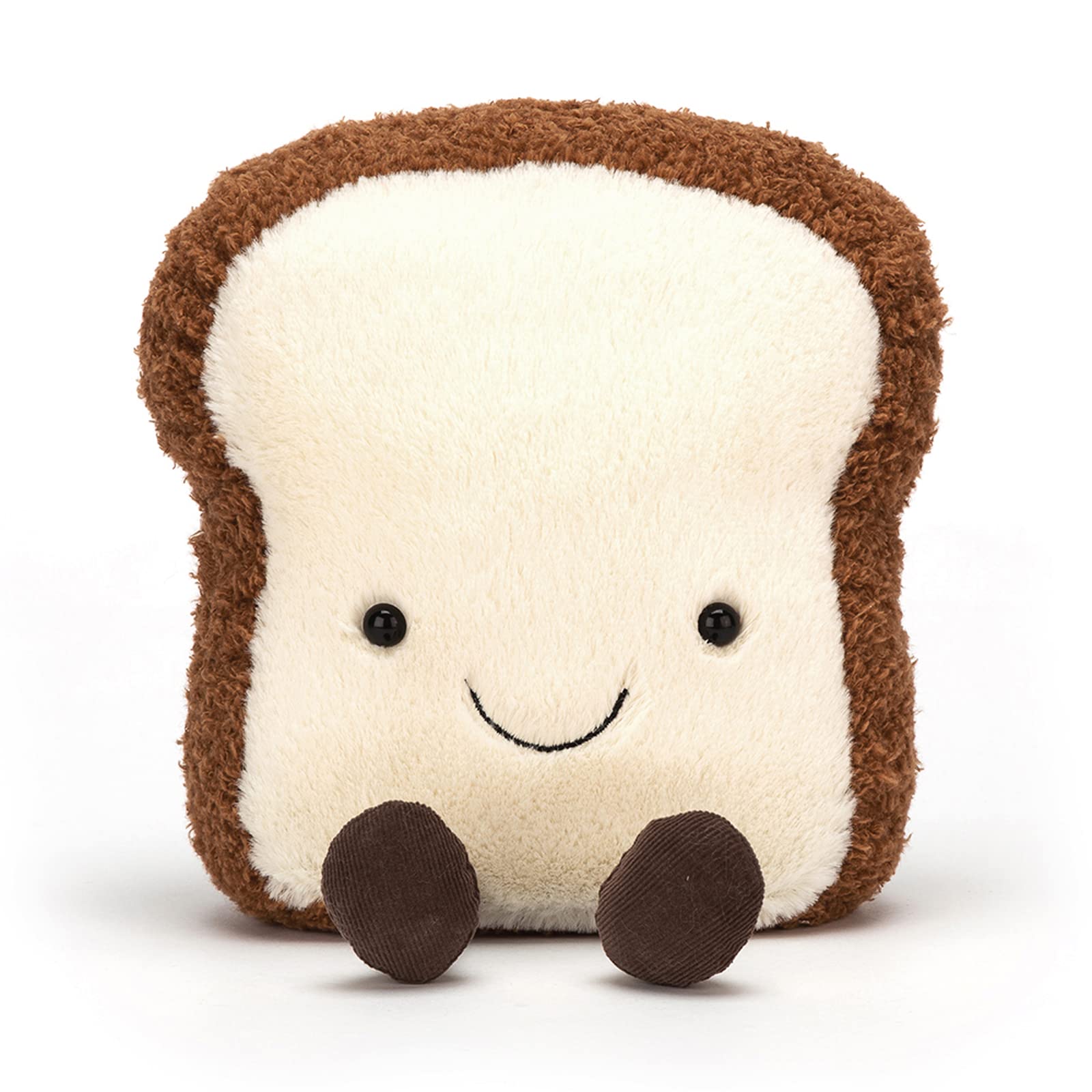Jellycat Amuseables Toast Food Plush, Medium 11 inches