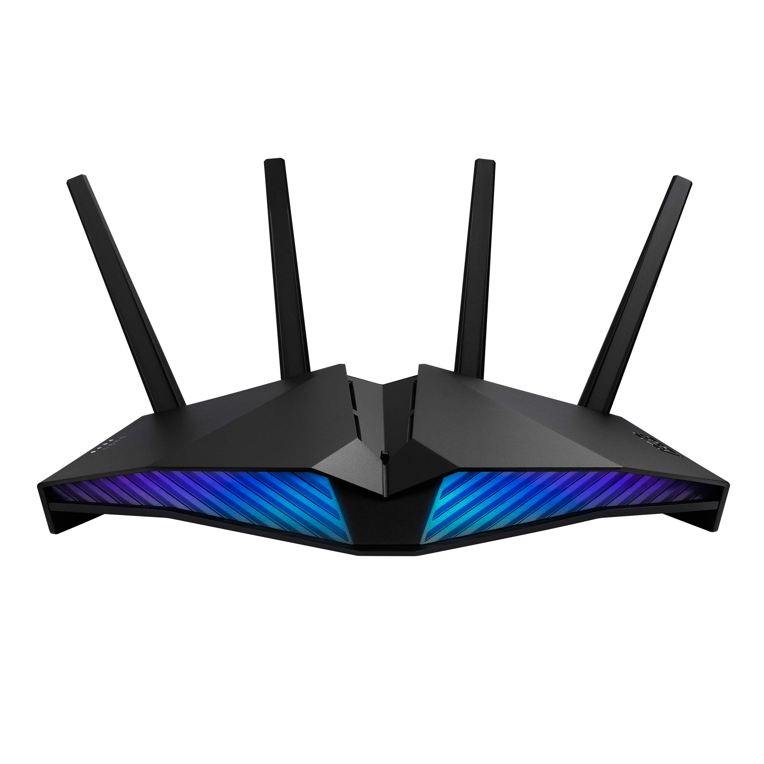 ASUS RT-AXE7800 Tri-Band WiFi 6E Extendable Router, 6GHz Band, 2.5G Port, Subscription-Free Network Security & AX5400 WiFi 6 Gaming Router - Dual Band Gigabit Wireless Internet Router, Aura RGB