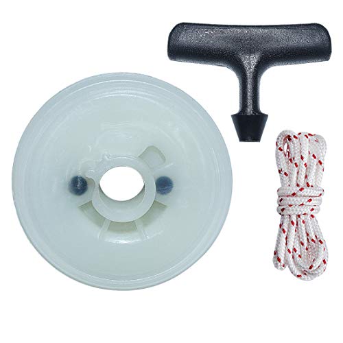 AUMEL Recoil Starter Pulley Kit for Husqvarna 550XP 545 555 560XP Saw Replace 505158101.