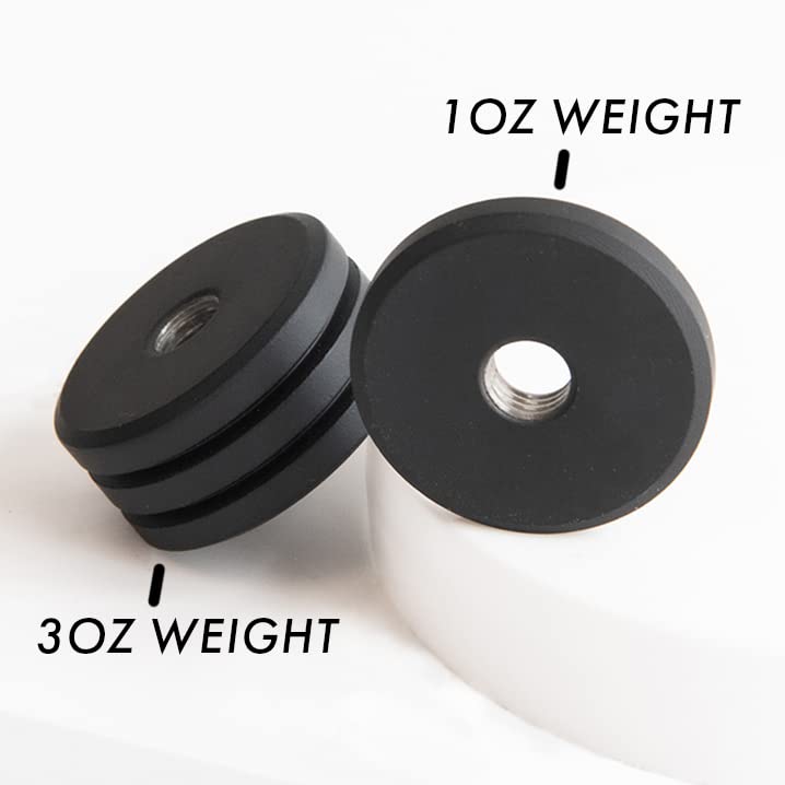 Bowmar Archery Steel Weights, Archery Weights for Bows (1 oz, Green)
