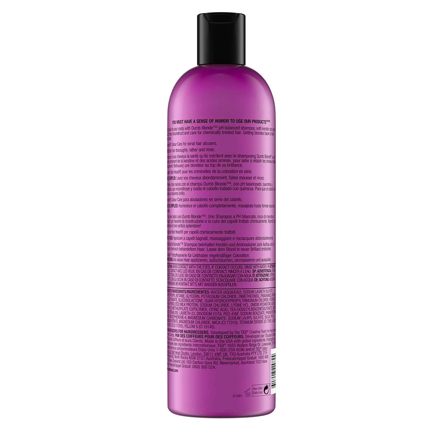 TIGI Bed Head Dumb Blonde Shampoo, 25.36 Ounce