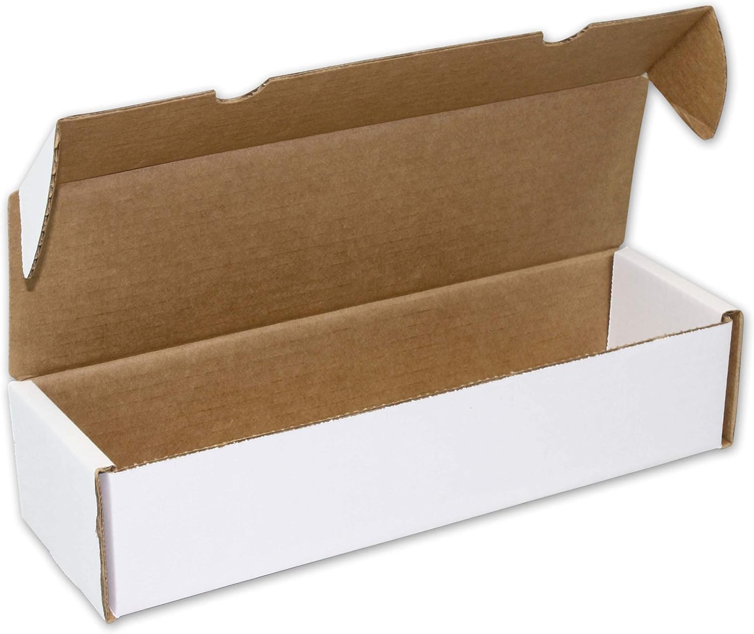 BCW Single Row Gaming Card Storage Box - 2ct | 1000 Count Card Holder Box | Corrugated Paper Cardboard Holder | Card Storage Box For Bulk CCG Card Collection Organization
