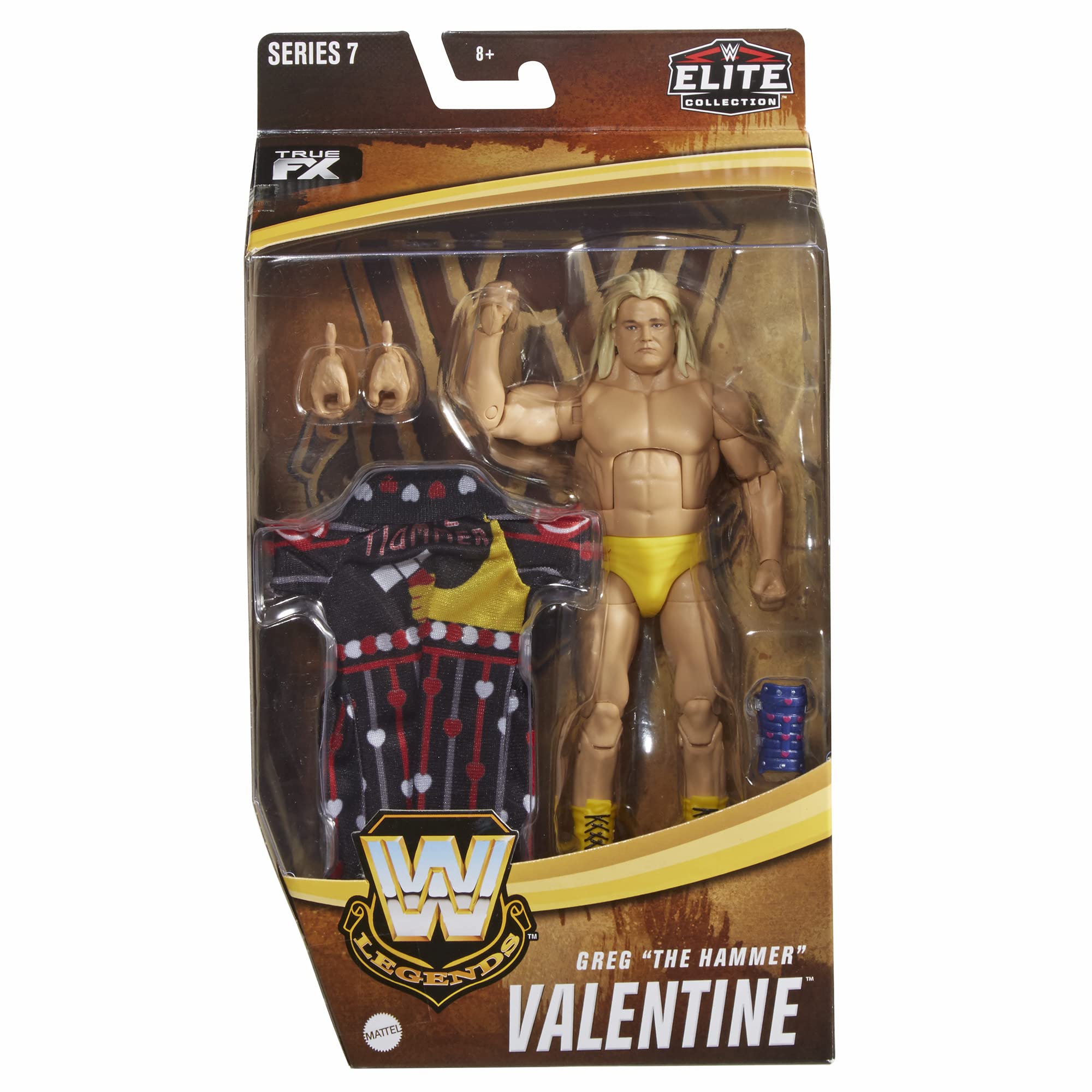 Legends Elite Collection Greg The Hammer Valentine Exclusive Action Figure Chase Variant Yellow Trunks
