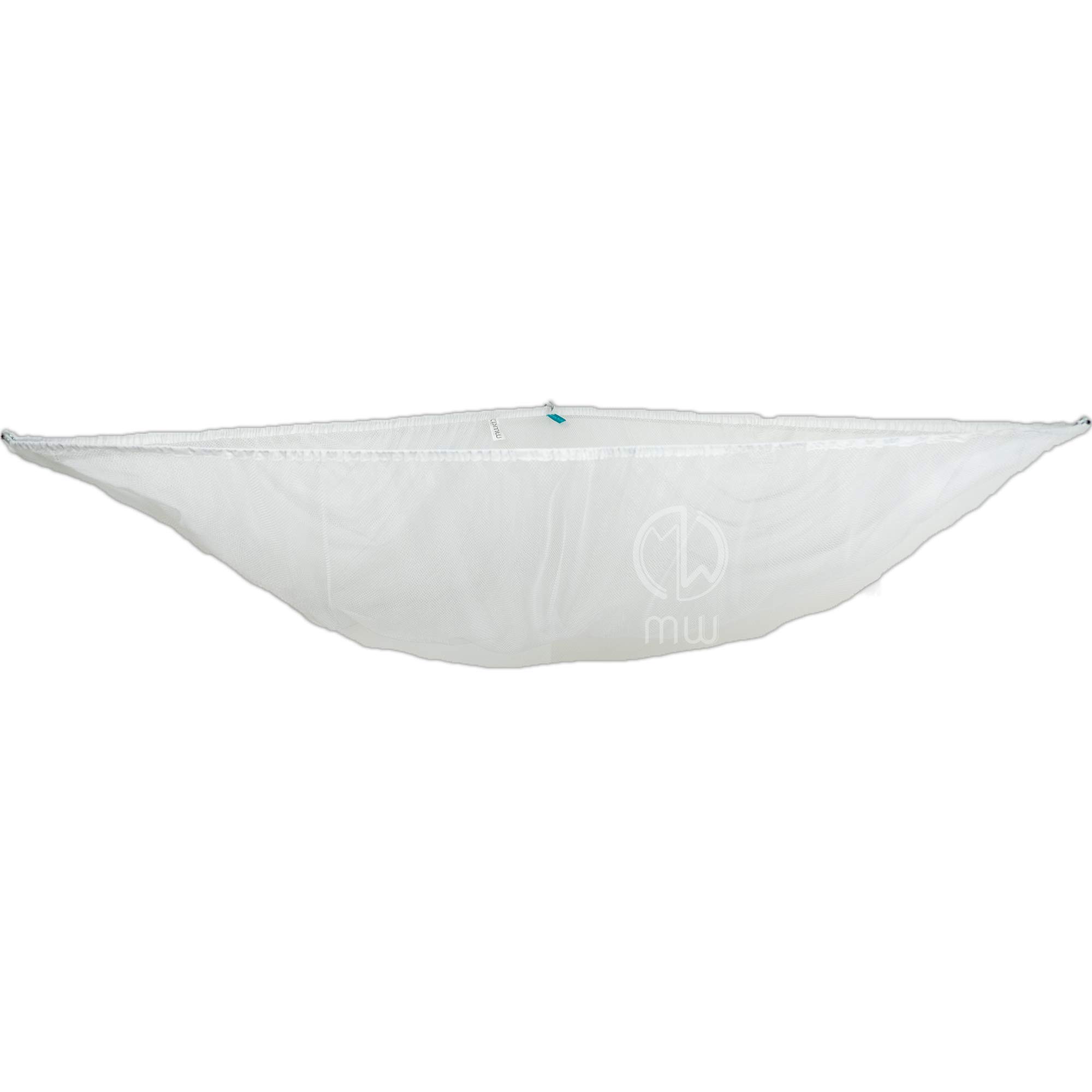 Mia Weaver Stuffed Animals Jumbo Toy Storage Hammock (Mesh 1 packs, White)