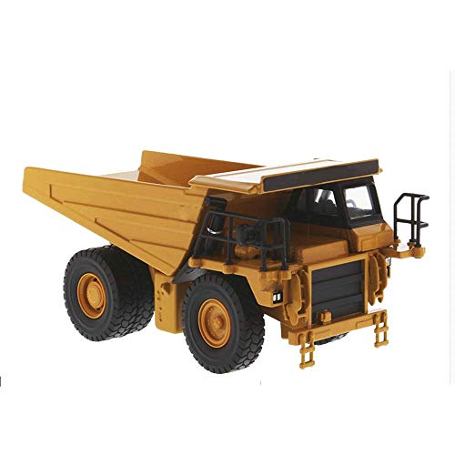 BRUGUI 1:64 Alloy Mine Transport Dump Truck Die-Casting Engineering Vehicle Simulation Dump Truck Model Special Edition Boutique Car Static Decoration Collection Toy Ornaments