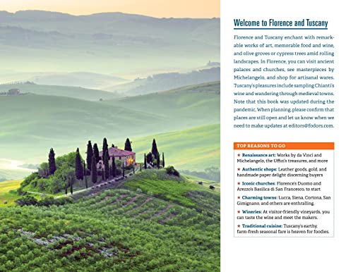 Fodor's Florence & Tuscany: with Assisi & the Best of Umbria (Full-color Travel Guide)