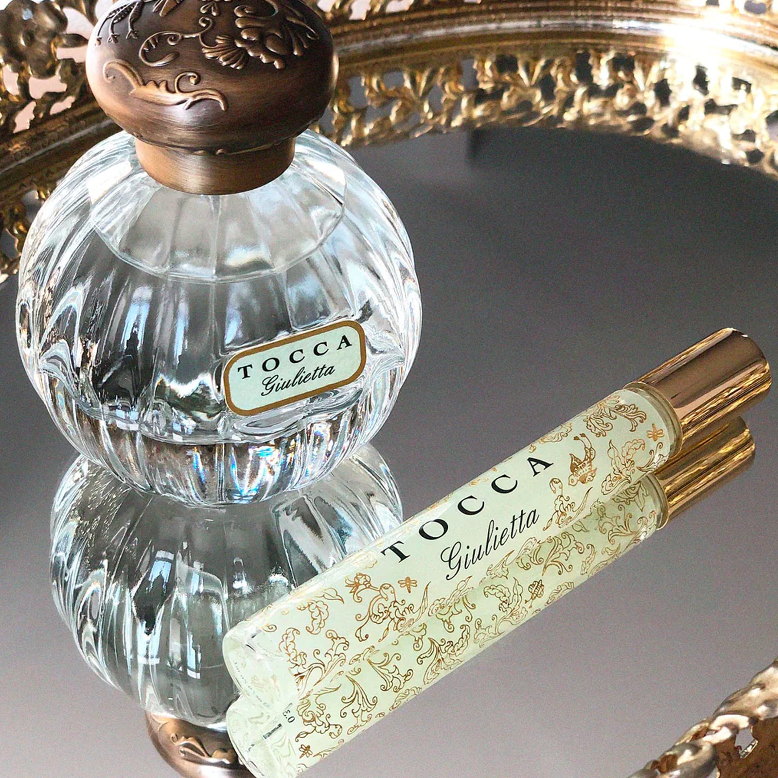 Tocca Giulietta Eau de Parfum, 1.7 Fl Oz (50ml) - Fresh Floral Perfume with Notes of Pink Tulips, Green Apple and Vanilla Orchid
