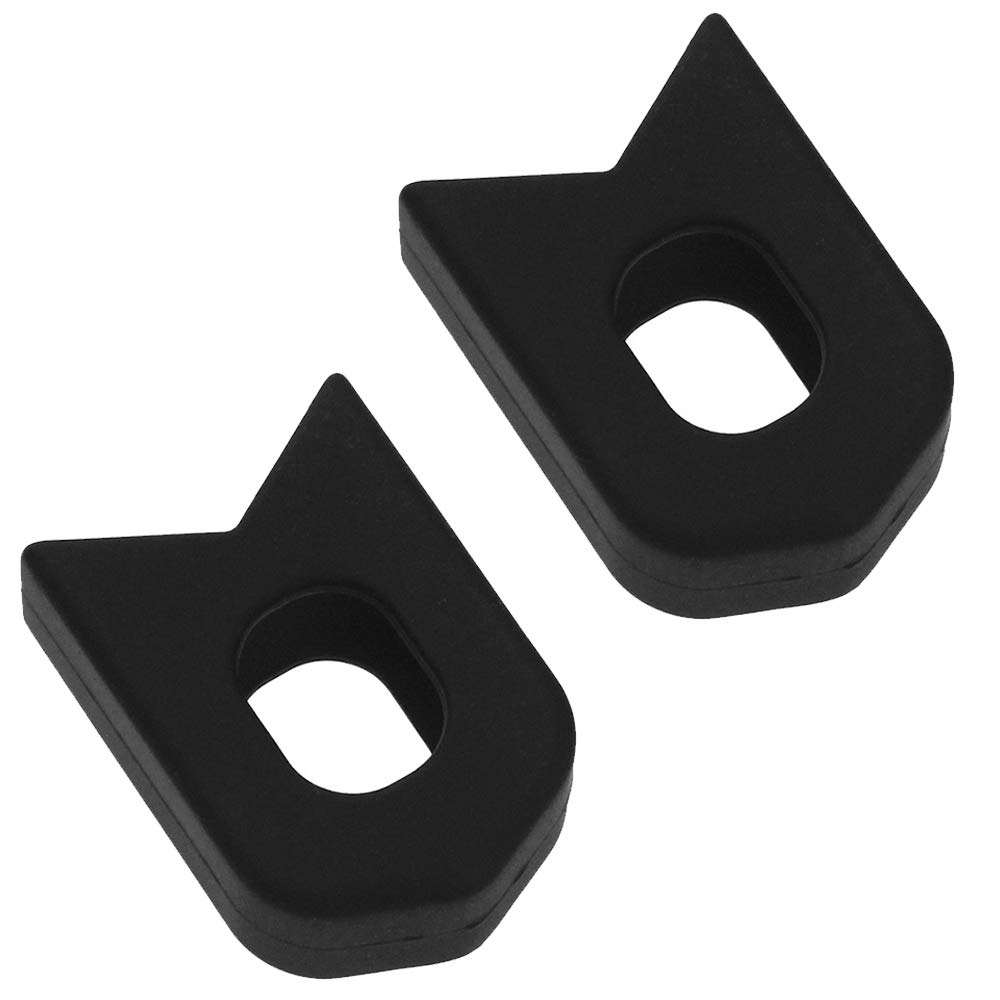 Bicycle Crank Protector,MTB Bike Crankset Caps Protector Sleeve Arm Protector for MTB Road Bikes.