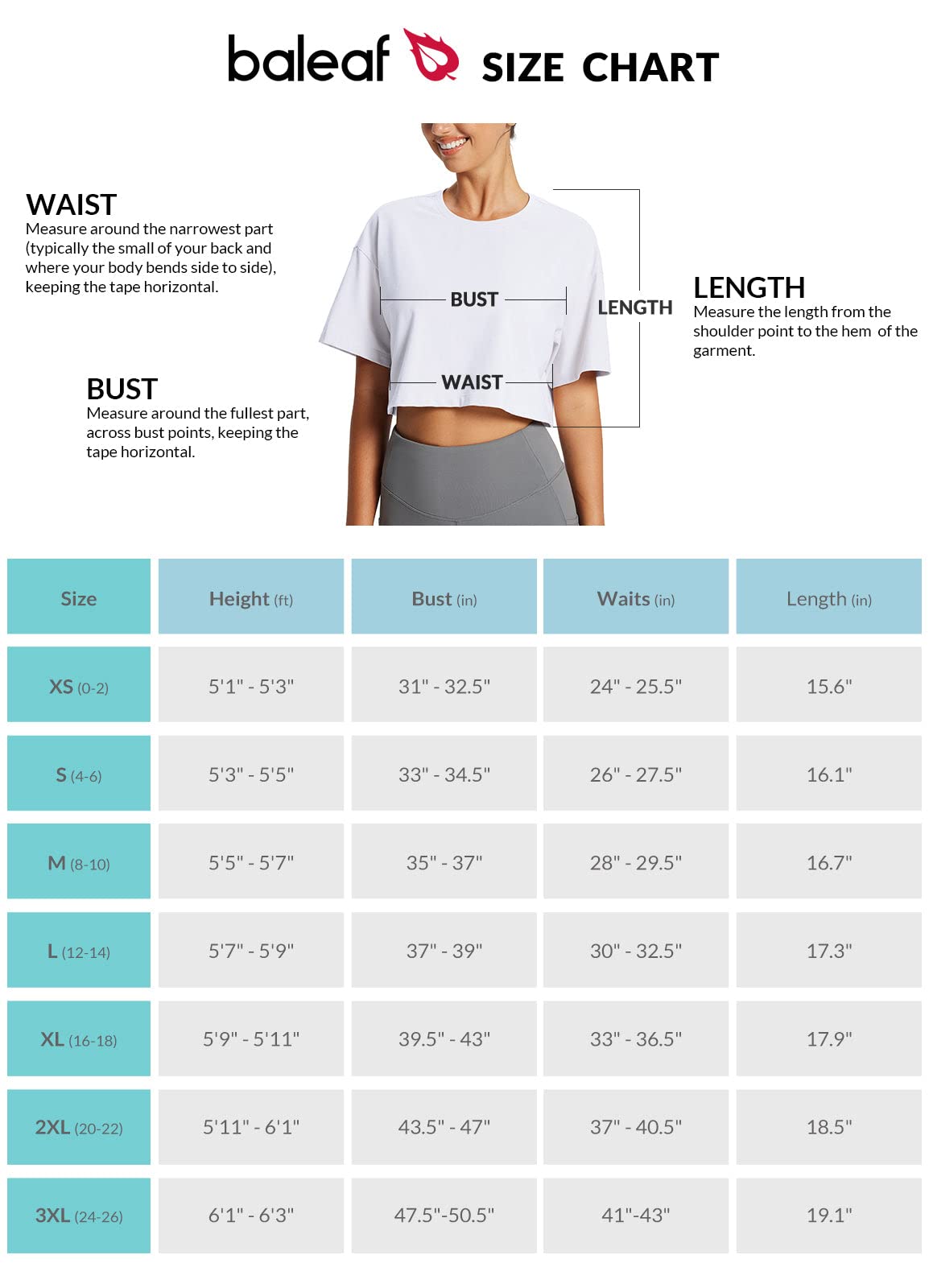 BALEAF Women's 𝐏𝐢𝐦𝐚 𝐂𝐨𝐭𝐭𝐨𝐧 Workout Crop Tops [Loose Fit] [Cute Crewneck] Short Sleeve Gym Athletic Casual T-Shirts White 3XL