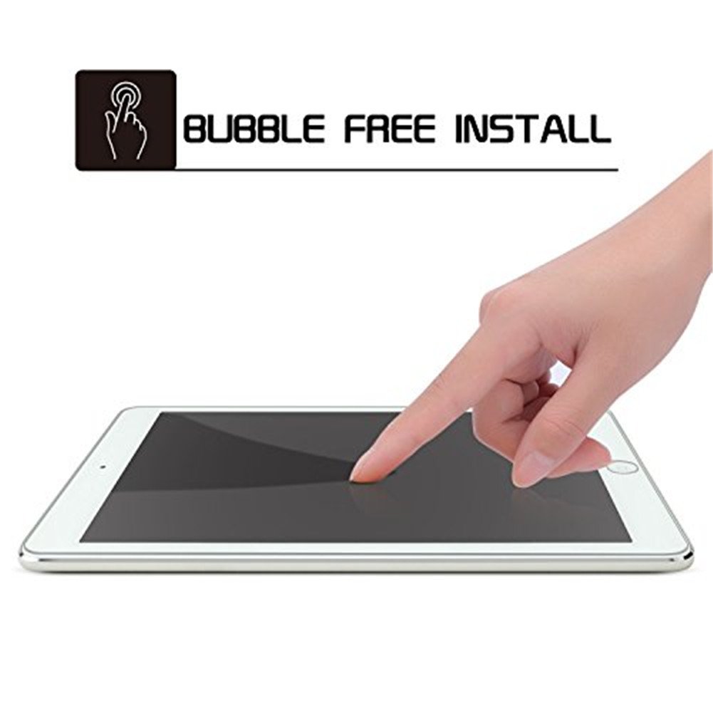 Sincase iPad Mini 4 Screen Protector, [2-Pack] Clear Premium iPad mini 4 Tempered Glass Screen Protector [Bubble Free] 2.5D Curved Shatterproof Glass Cover Screen Film for iPad Mini 4