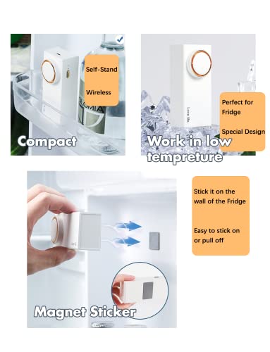 Fridge Air Purifier Compact wireless USB recharge Refrigerator Deodorizer, air refresher for car fridge closet wardrobe