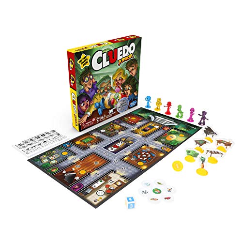 Hasbro Gaming Clue Junior Board Game for Kids Ages 5 and Up, Case of The Broken Toy, Classic Mystery Game for 2-6 Players,4.13 x 26.67 x 26.67 cm