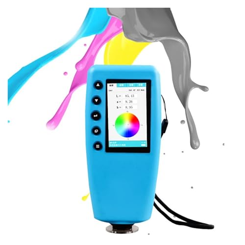 Colorimeter, Digital Color Analyzer, Meter WR-10QC Color Analyzer, Colorimeter Color Measuring Precise LAB Color Meter E*a*b Tester