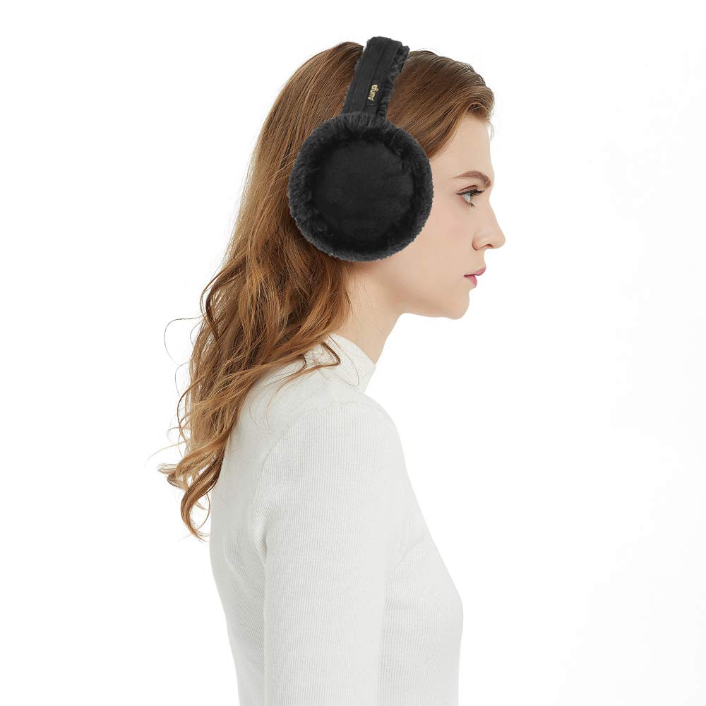 Aurya Unisex Fleece Ear Muffs/Ear Warmers-Winter Outdoor Classic Earmuffs Earwarmers