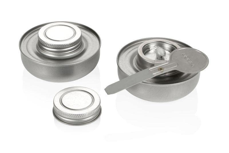Boska Stainless Steel Fondue Burners - Fondue Accessories - With Lighter Fluid - Wedding Registry Items Small Kitchen Appliances - Microwave Safe and Dishwasher Safe