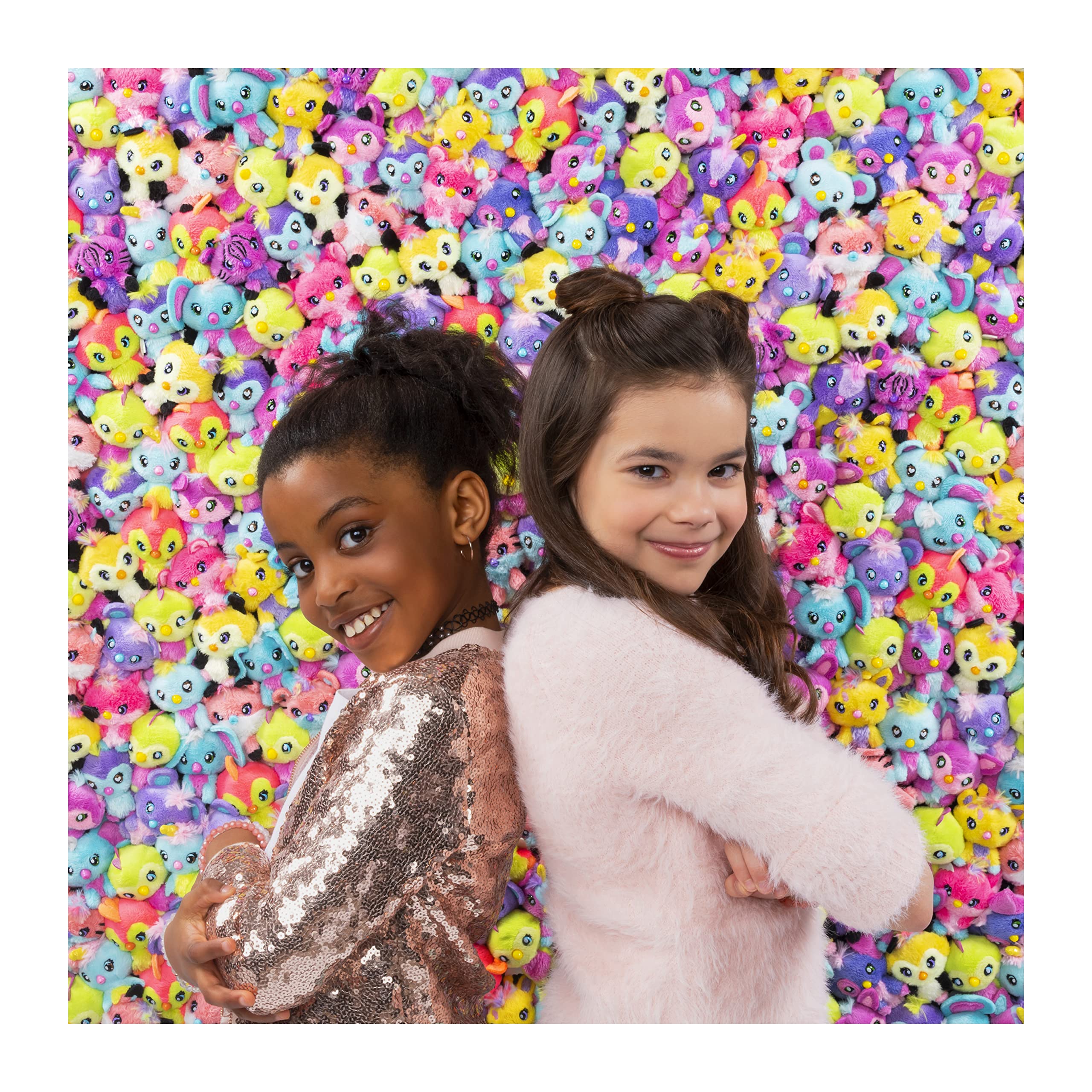 Hatchimals Hatchtopia Life 2-Pack, 2-inch Tall Plush with Interactive Game, for Ages 5 and up (Styles May Vary)