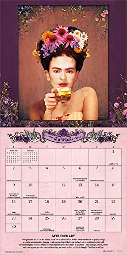 For the Love of Frida 2023 Wall Calendar: Art and Words Inspired by Frida Kahlo