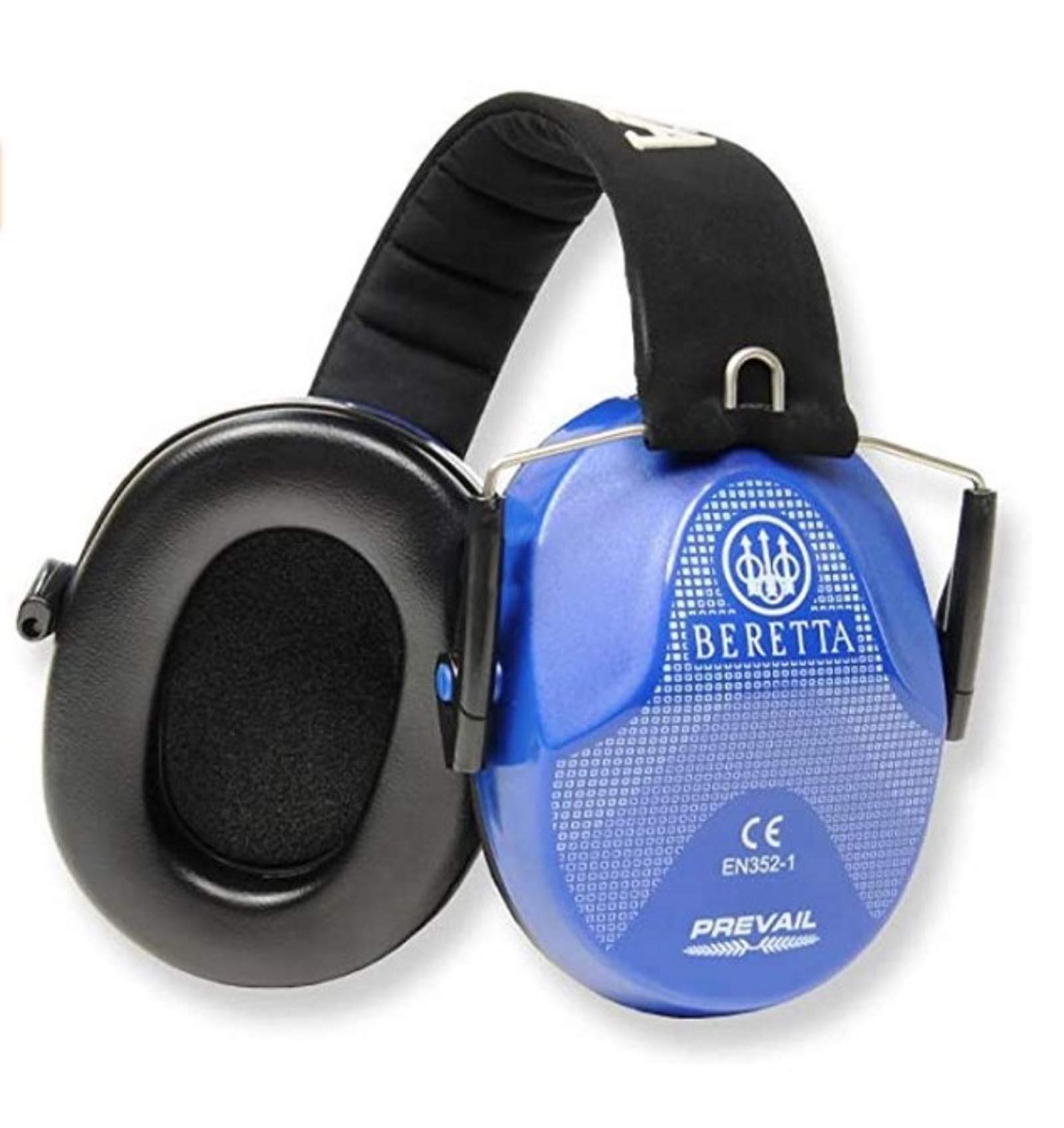 Beretta Low-profile Adjustable Standart Earmuffs for Hearing Protection, Blue