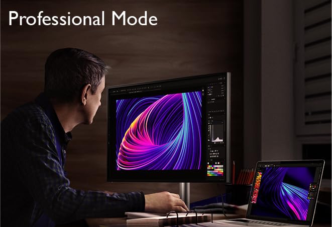 BenQ PD3220U Thunderbolt 3 Monitor for Macbook 32" 4K UHD | 100% Rec.709 & sRGB, 95% P3 | IPS | DeltaE ≤3 | Pantone | AQCOLOR | Calibration Report | Ergonomic | USB-C (85W) | USB Hub | Daisy Chain