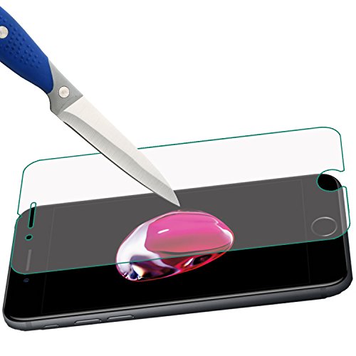 Mr.Shield [3-Pack] Designed For iPhone 7 Plus / iPhone 8 Plus [Tempered Glass] Screen Protector [0.3mm Ultra Thin 9H Hardness 2.5D Round Edge]