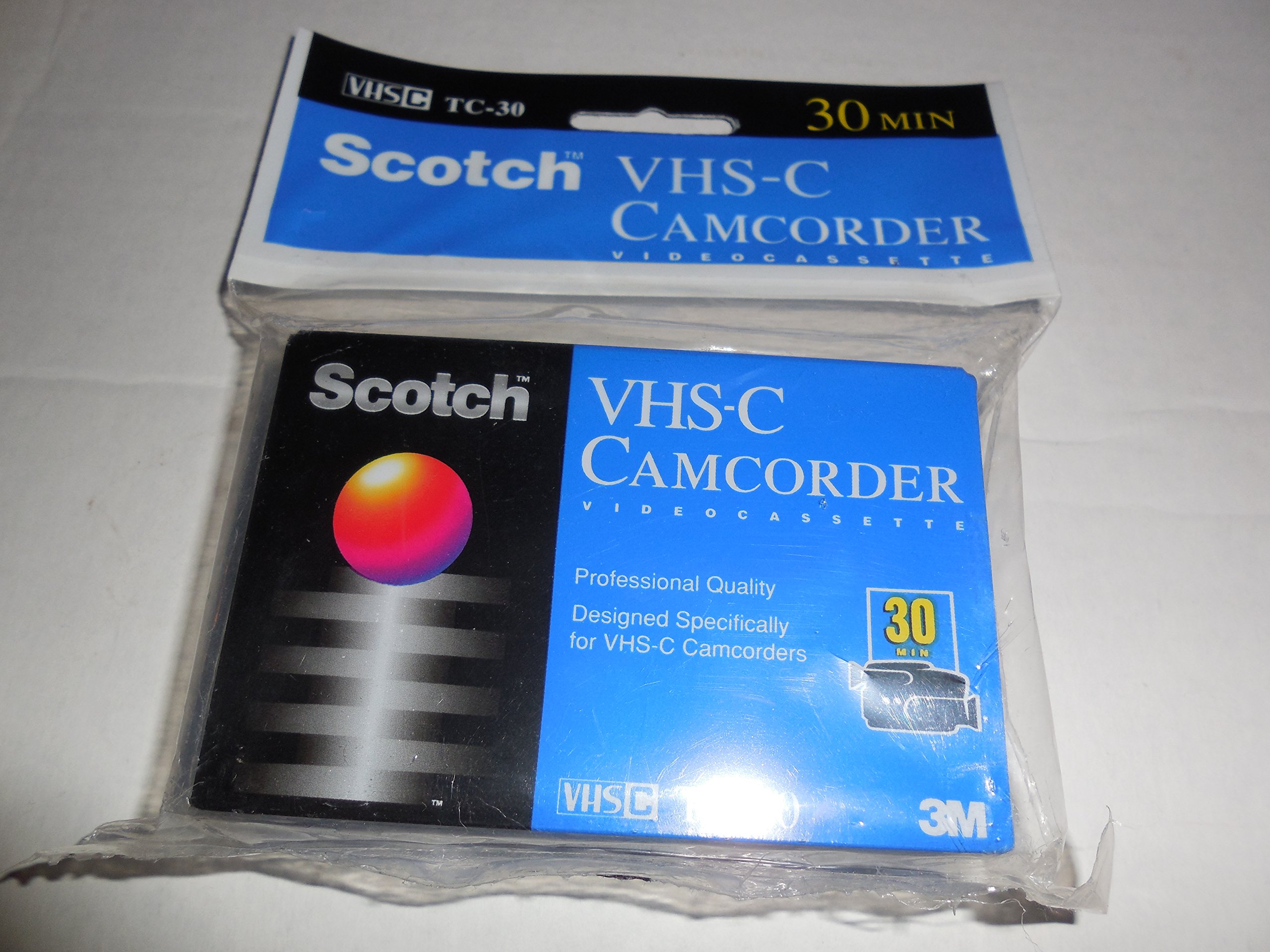 Scotch VHS-C Professional Quality TC-30 Cassette