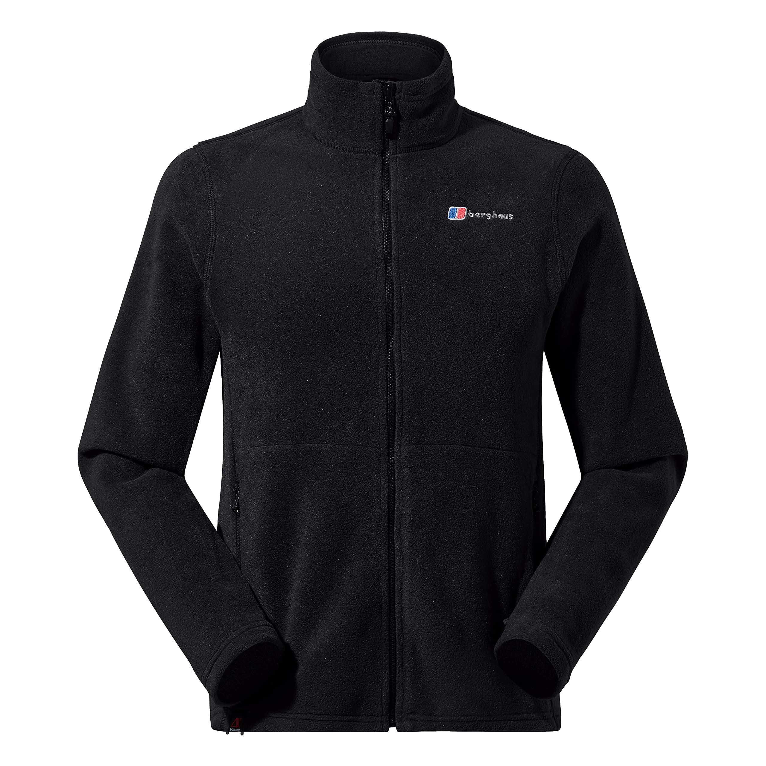 Berghaus Men's Prism Polartec Fleece Interactive Jacket, Black/Black, M