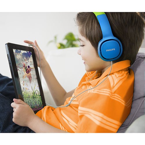 Philips SHK2000BL/27 Kids Headphones, Blue