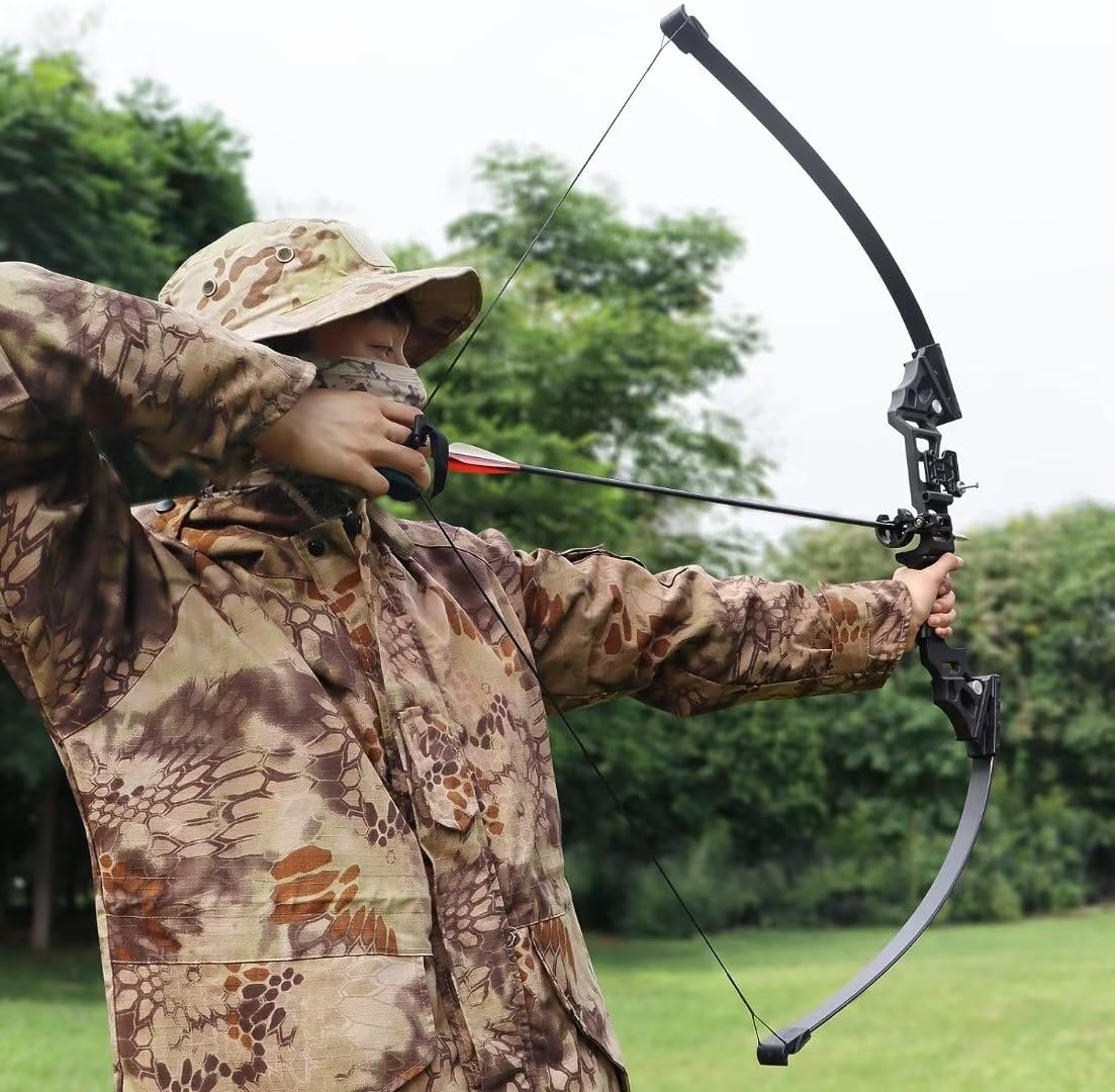 Archery Bows for Adults, Takedown Aluminum Alloy Riser Bow and Arrow Set for Adults Beginners, 30 40 Lbs Right Hand Archery Set with 12 Arrows Recurve Kit