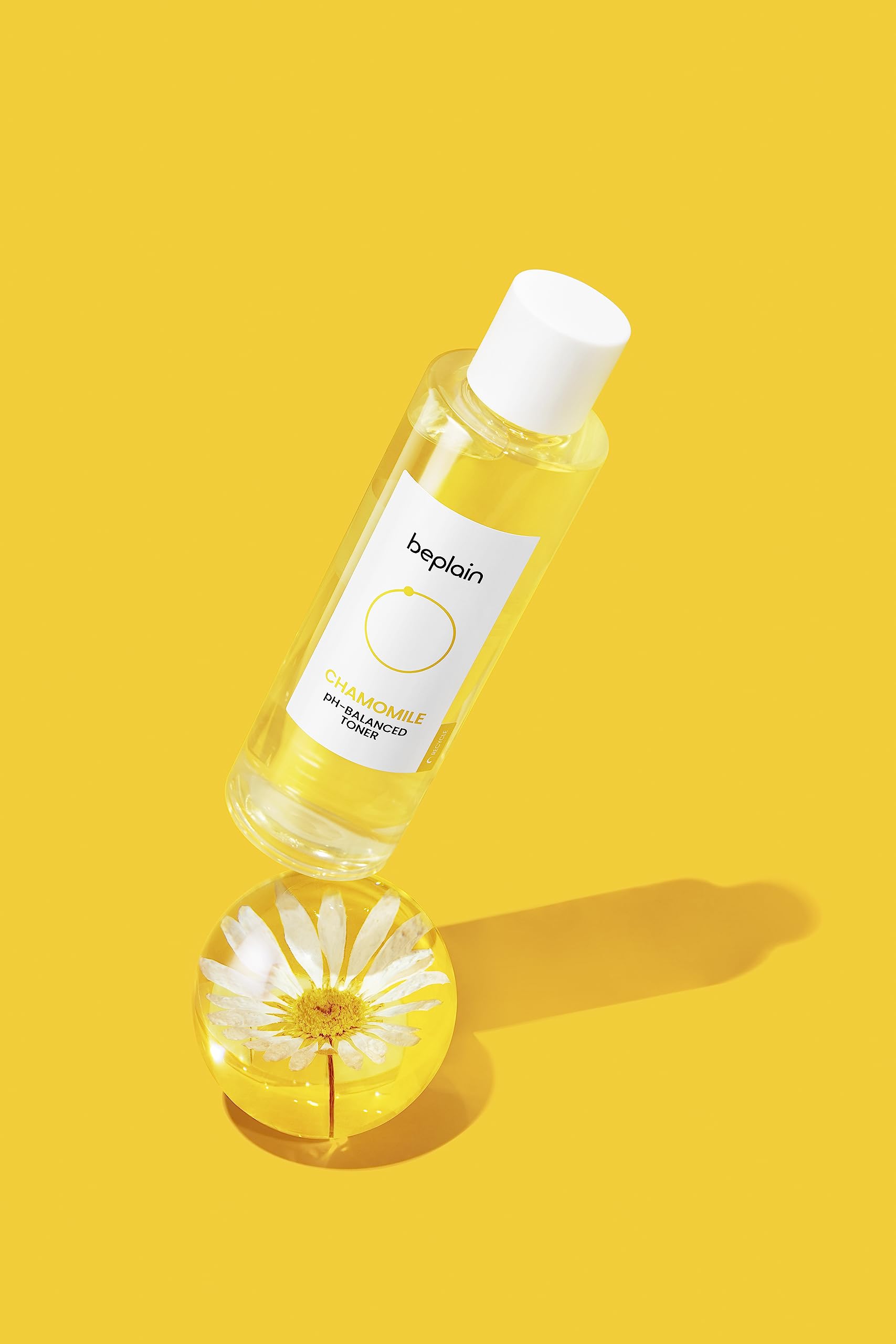 beplain Chamomile pH-Balanced Toner 6.4 fl oz | Natural Fragrance-Free Acne Toner for Face | Pore Refining & Blemish-reducing Face Toner | Korean Face Toner | k-Beauty