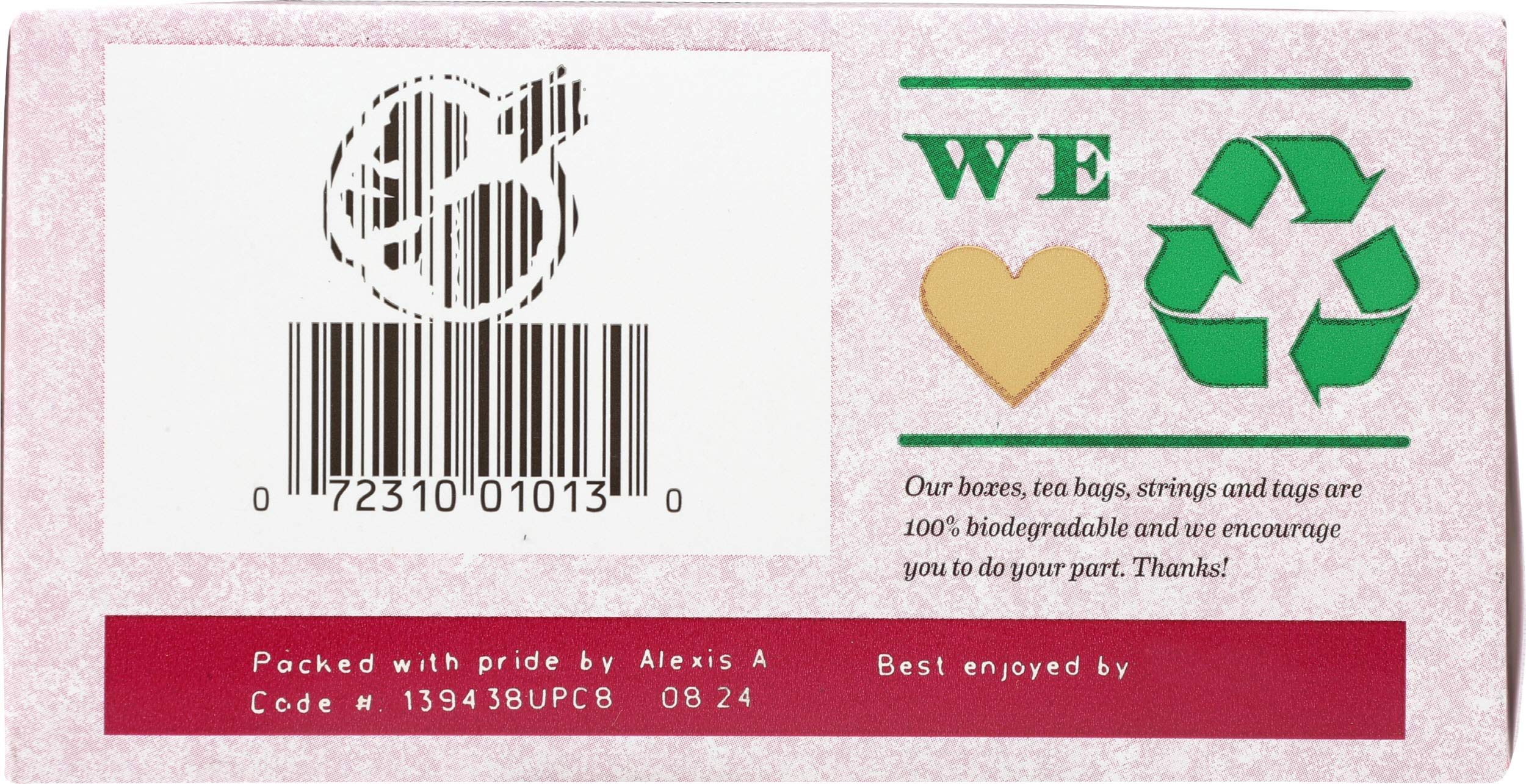 Bigelow Tea - Herb Tea Pomegranate Pizzazz - 20 Tea Bags