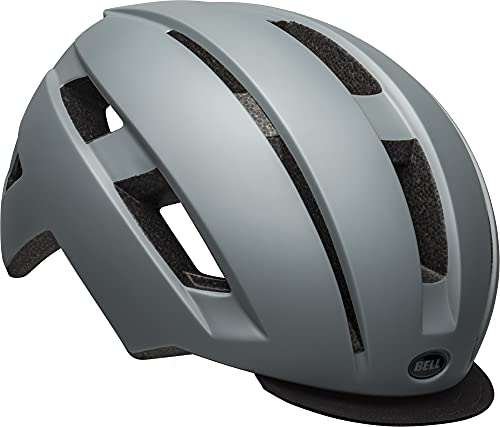 BELL Daily MIPS LED Adult Commuter/Urban Bike Helmet - Matte Gray/Black, Small/Medium (50-57 cm)