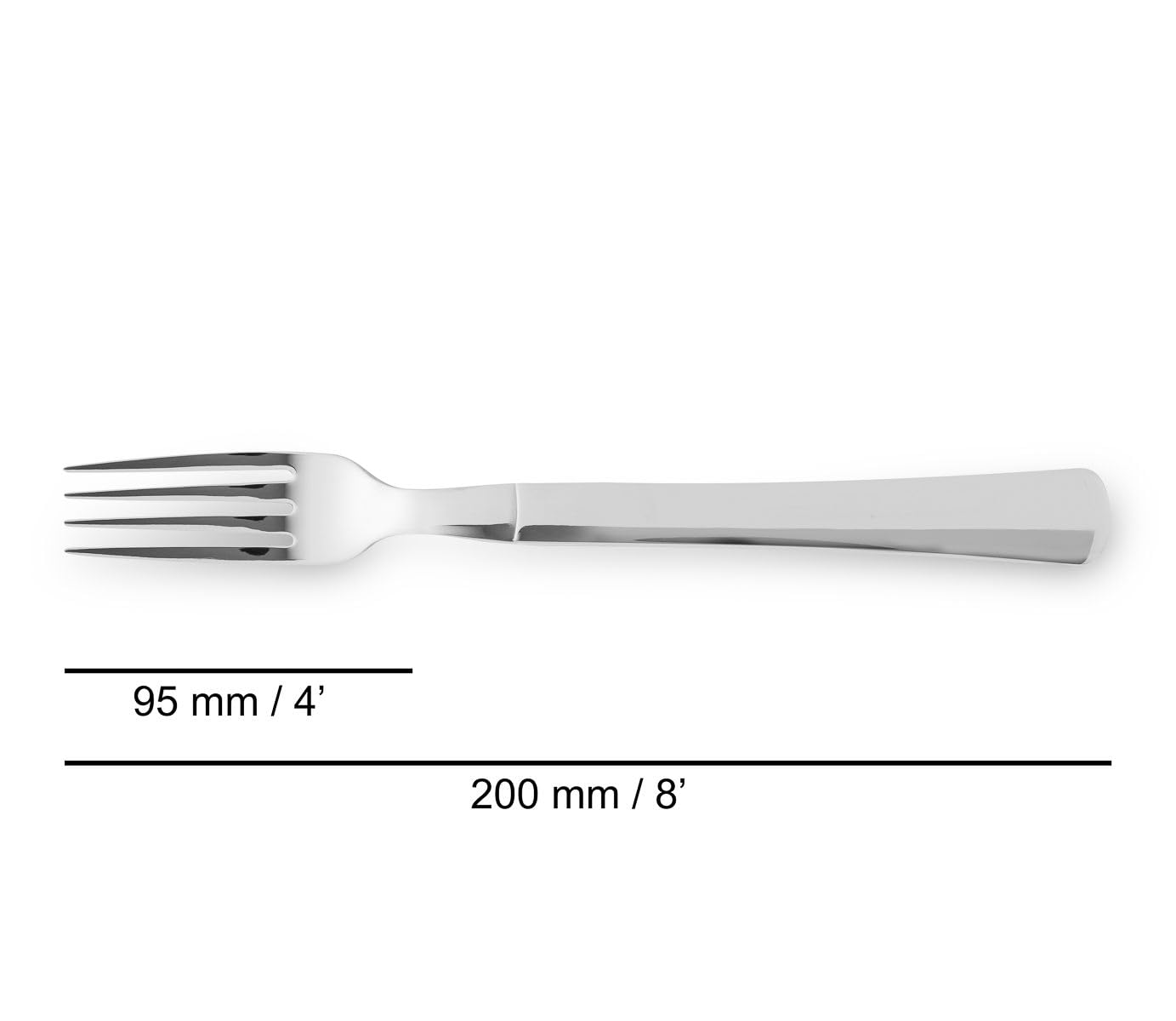 ARCOS Forged Steak Knife Set 12 pieces. 6 Knives + 6 Forks. Hardened and Tempered High-Carbon Stainless Steel with Pearl Edge for Cutting Meat. Series Mesa. Silver Color