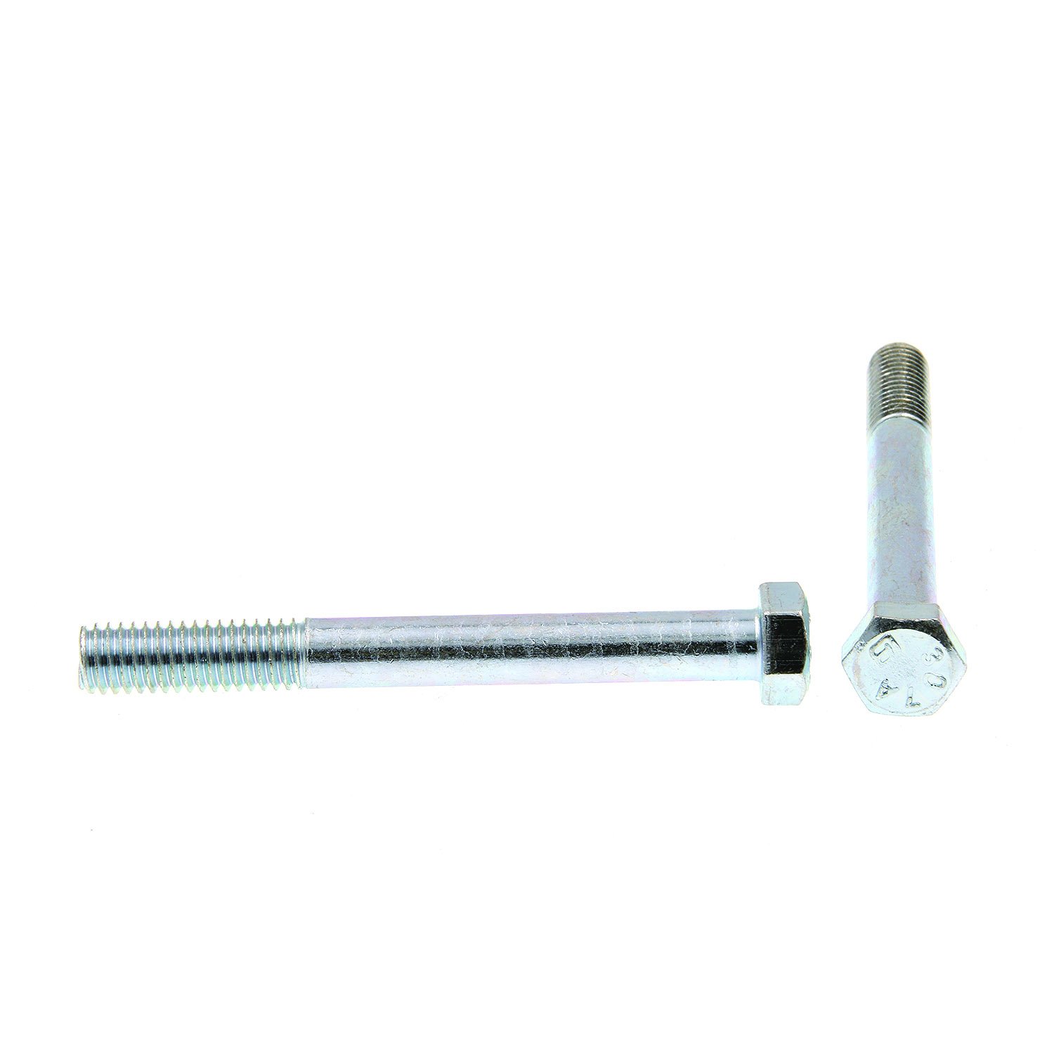 Prime-Line 9059866 Hex Bolts, 3/8 In.-16 X 3-1/2 In., A307 Grade A Zinc Plated Steel (25 Pack)