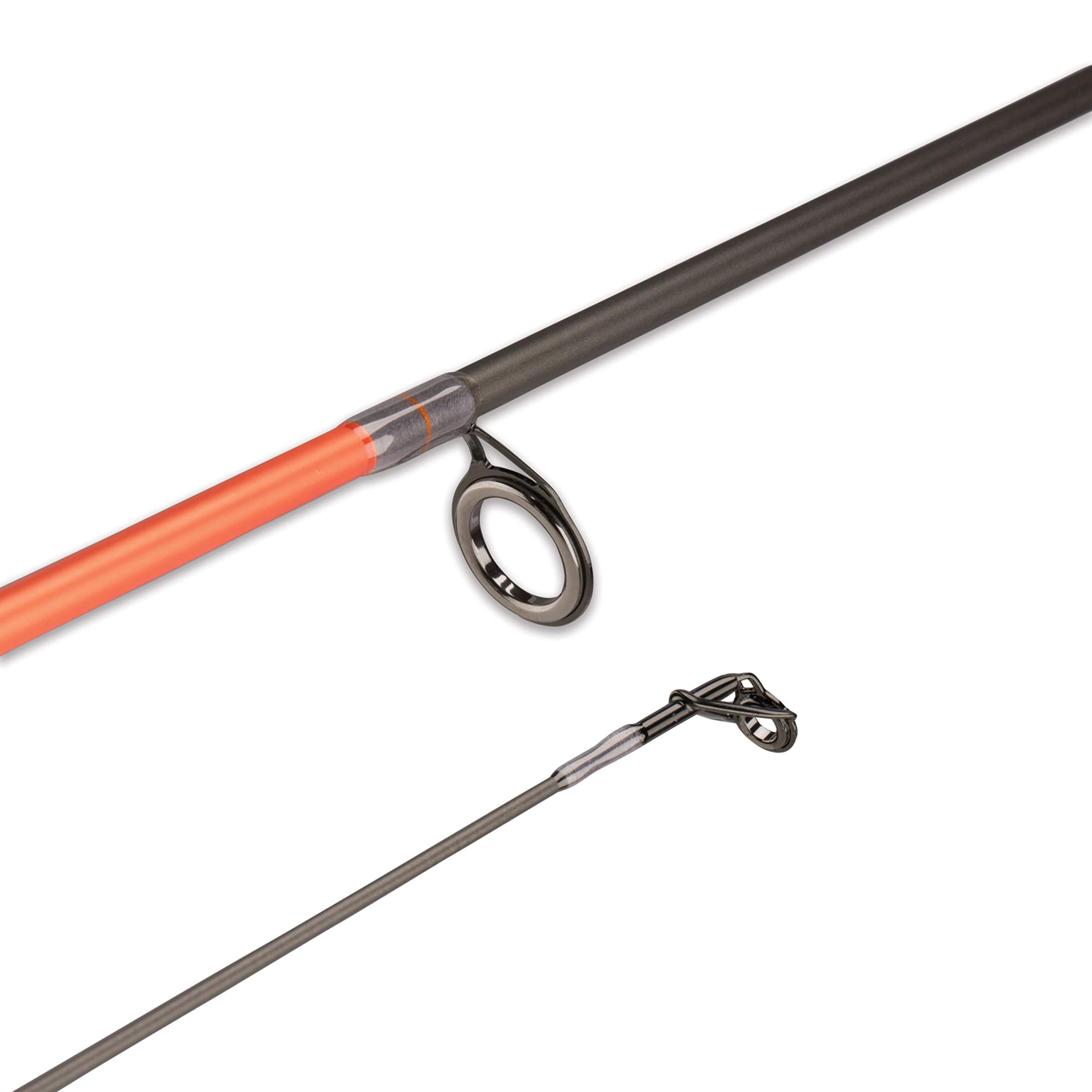 Berkley 6’6” Shock Spinning Rod, 2 Piece Composite Medium Light Power Fishing Rod for Freshwater or Saltwater Fishing, Shock Absorbing Tip