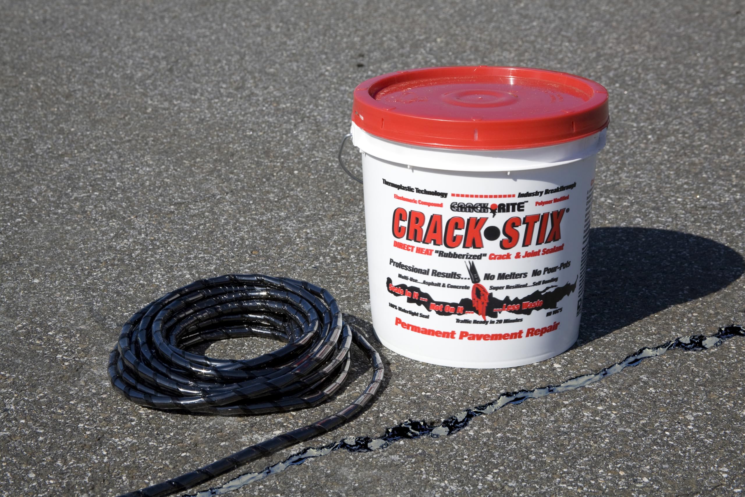 Crack-Stix 125 Foot 1/2" Blacktop Crack Filler