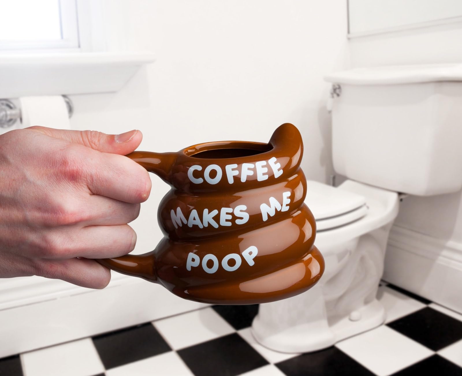 BigMouth BMMU-0024 "Coffee Makes Me Poop" Coffee Mug, 14 ounces