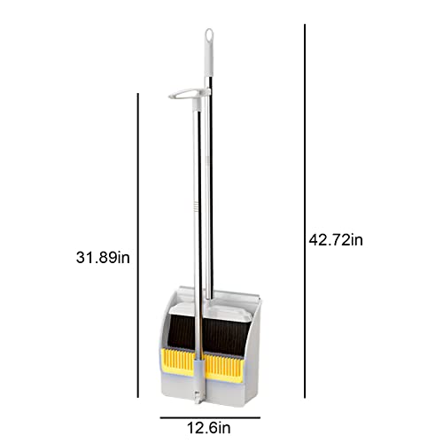 Charella #m6C7Cl Brooms and Dustpan Set for Home Brooms and Dustpan Set Brooms Dustpan Set Brooms and Dustpan Combo for Office Stand U