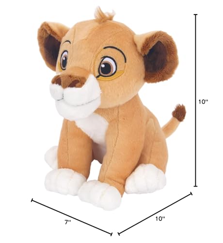 Lambs & Ivy Disney Baby The Lion King Plush Stuffed Animal Toy - Simba